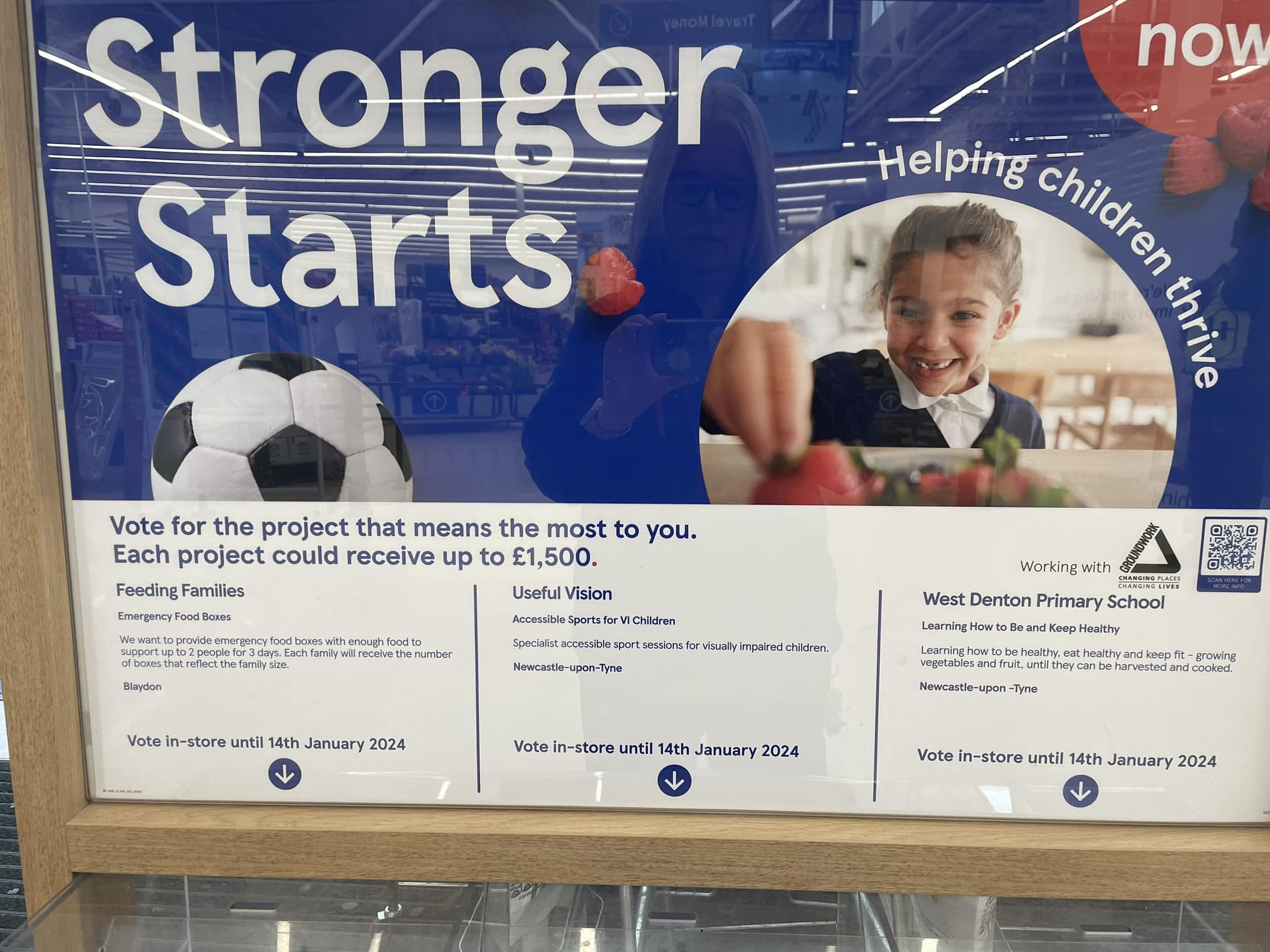 Support Useful Vision at Tesco
